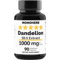 Dandelion blended vitamin supplement capsules