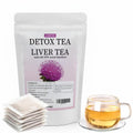 Dandelion burdock root detox tea bags