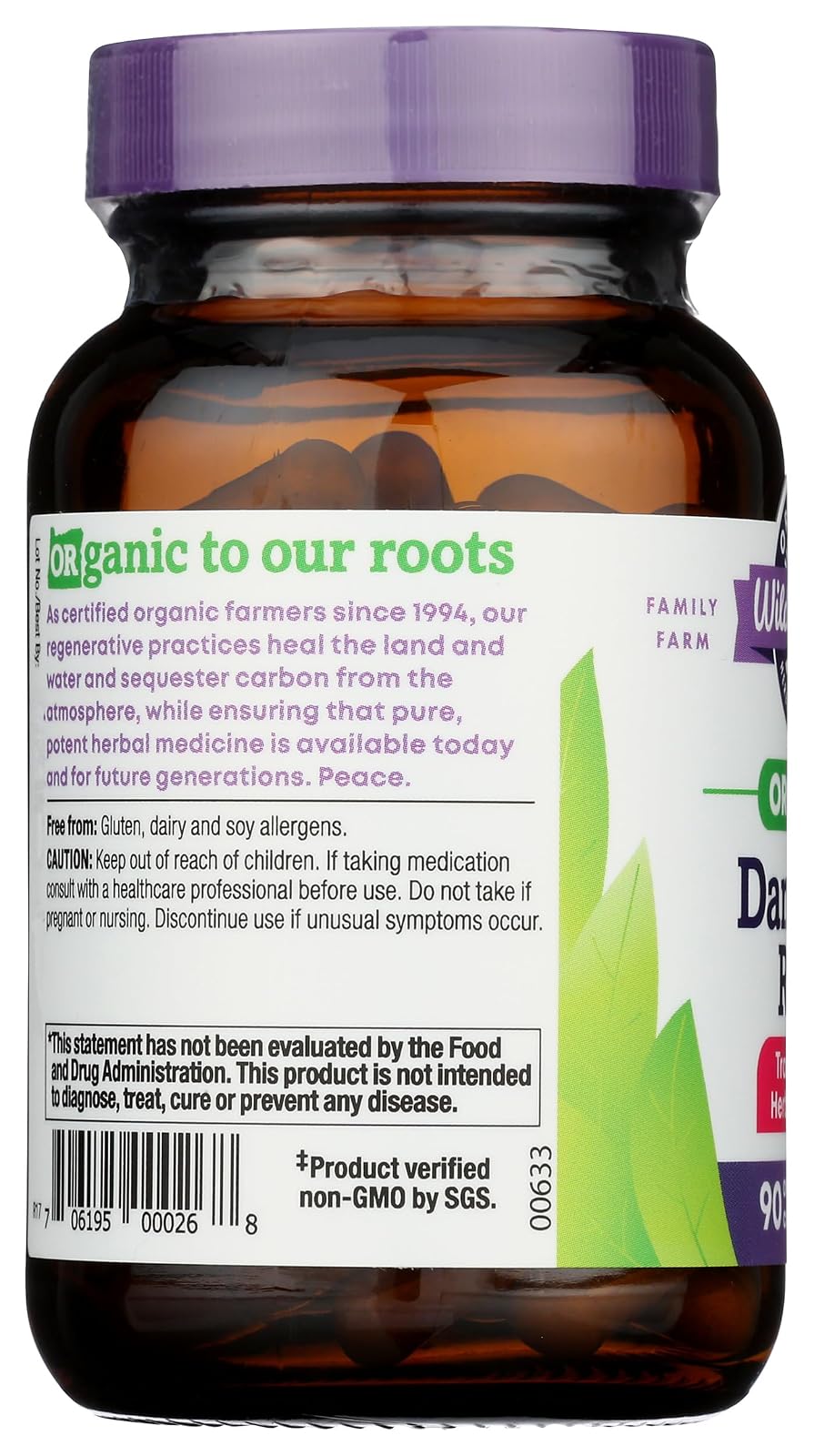 dandelion capsules for overall wellness