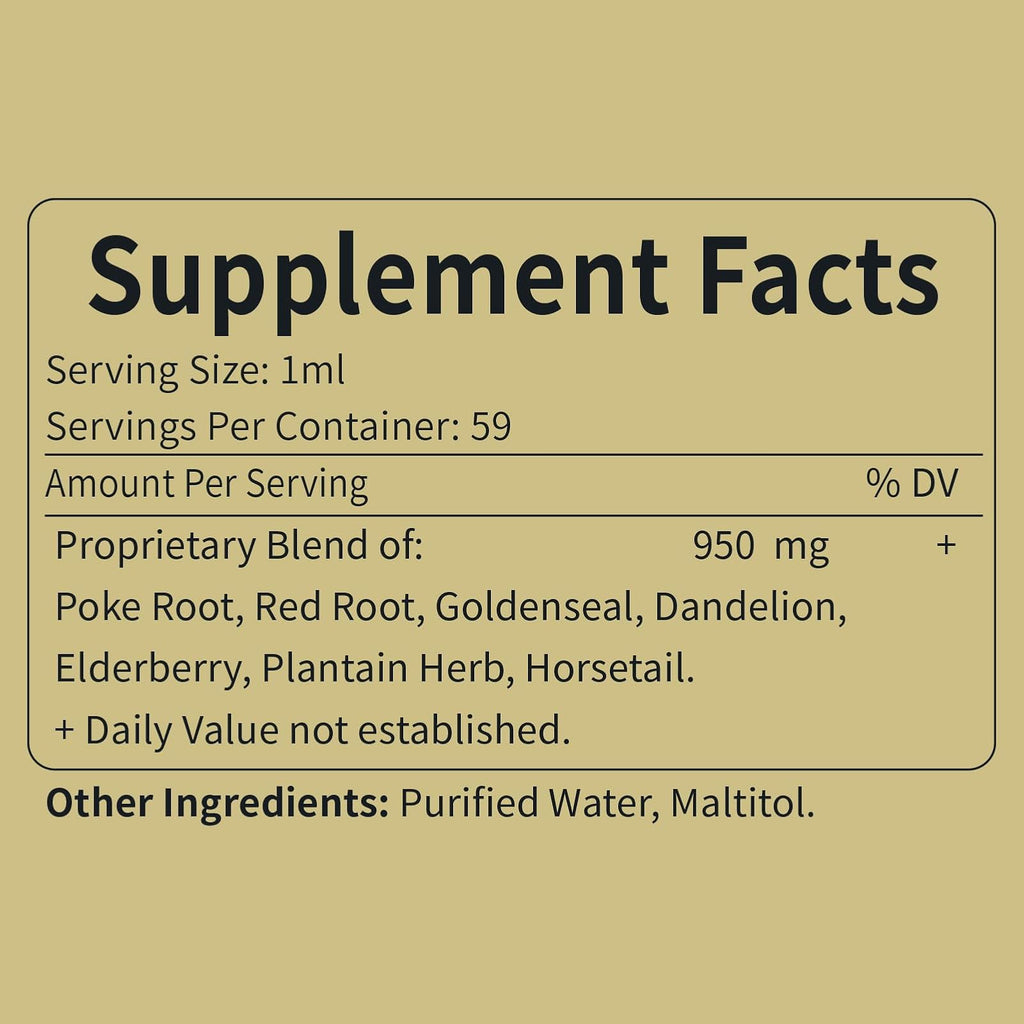 dandelion drops for detoxification