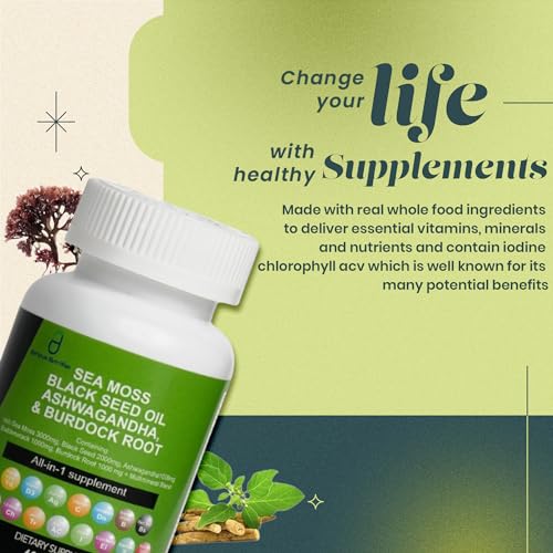 dandelion extract in sea moss capsules