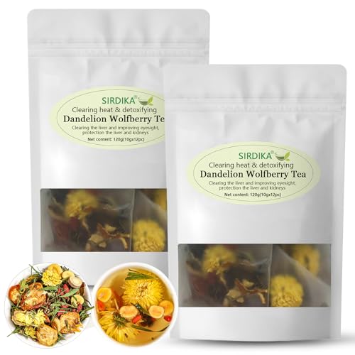 Dandelion herbal tea for detox