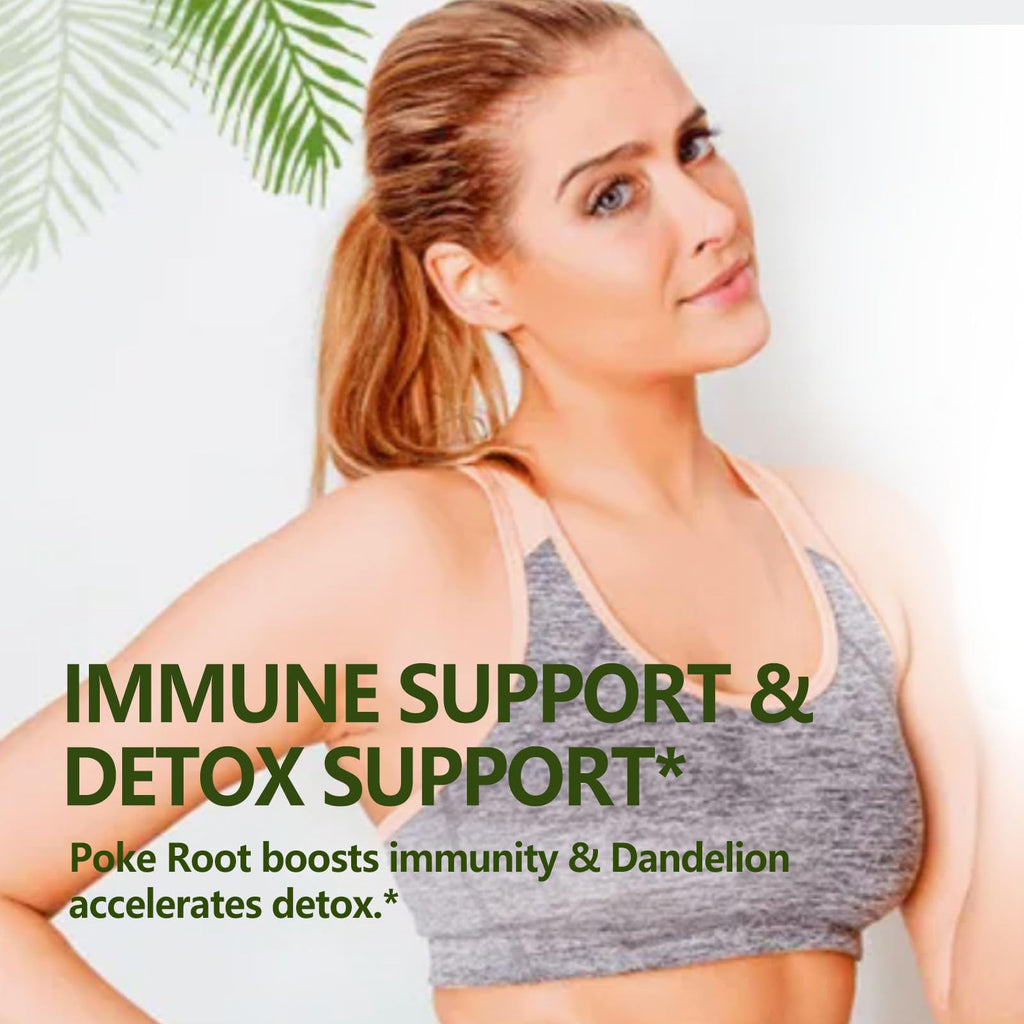 Dandelion infused detox drops