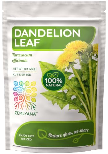 dandelion leaf tea dried leaves