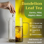 dandelion leaf tea for detox