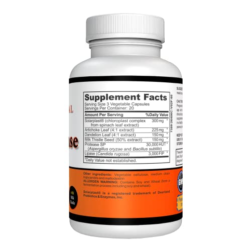 dandelion root capsules for detox