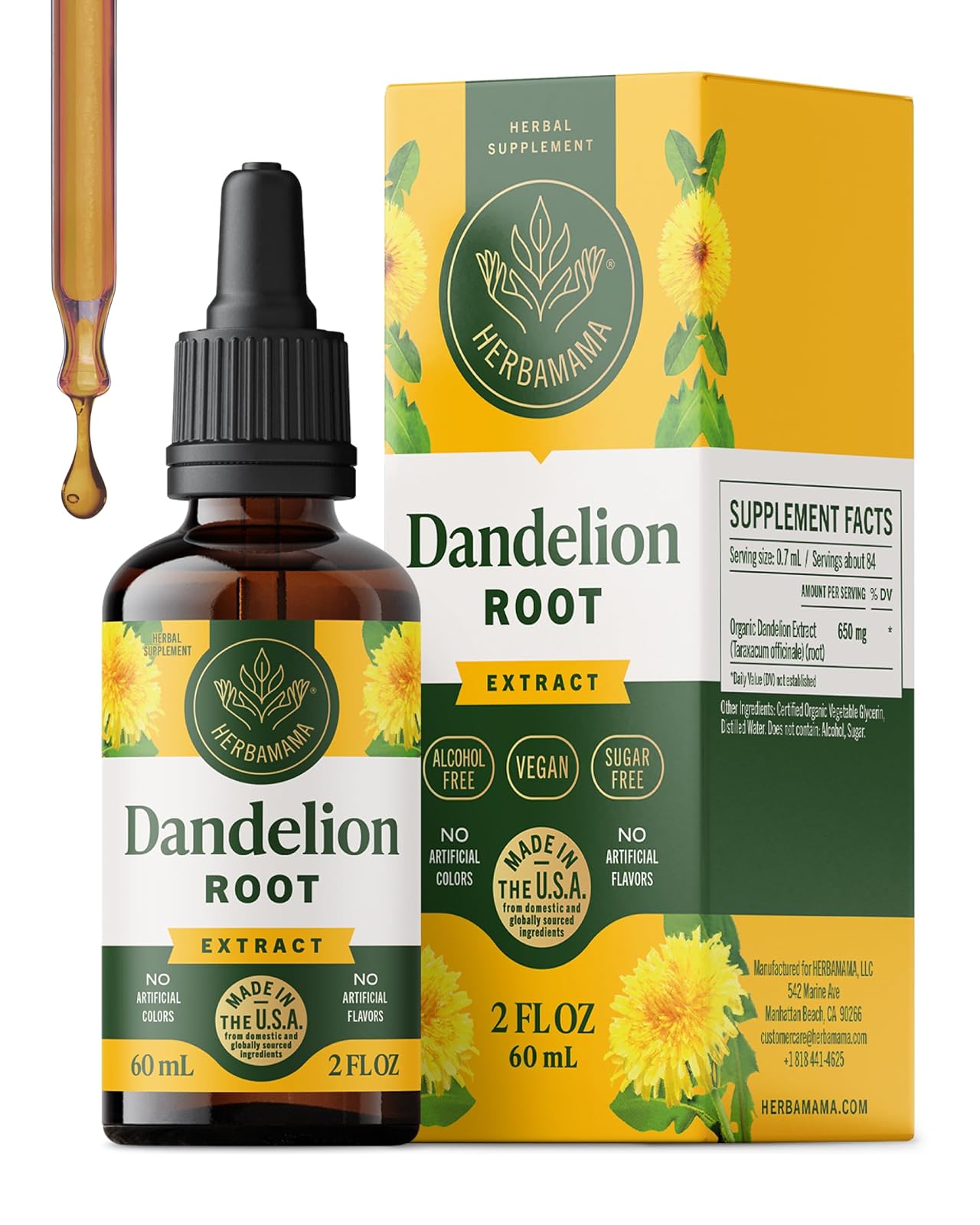dandelion root extract capsules