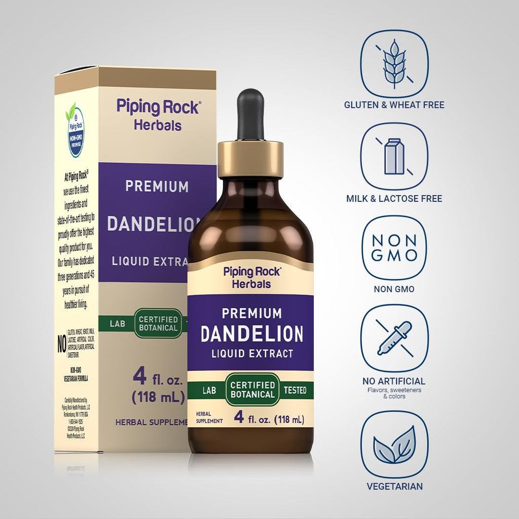 Dandelion root extract for digestion