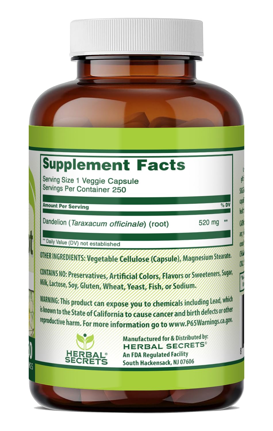 Dandelion root for digestive support
