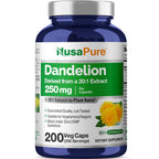 dandelion root herbal supplement capsules