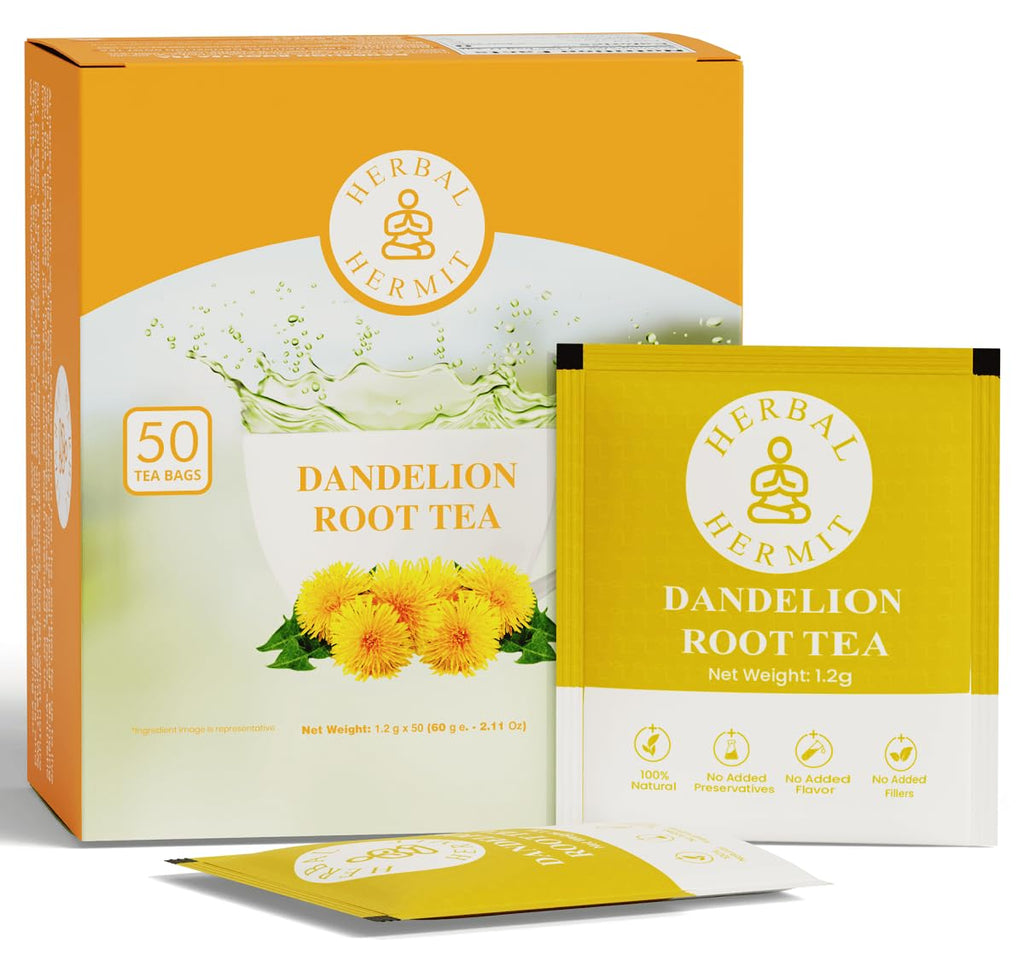 dandelion root tea bags for detox
