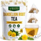Dandelion root tea bags for detox