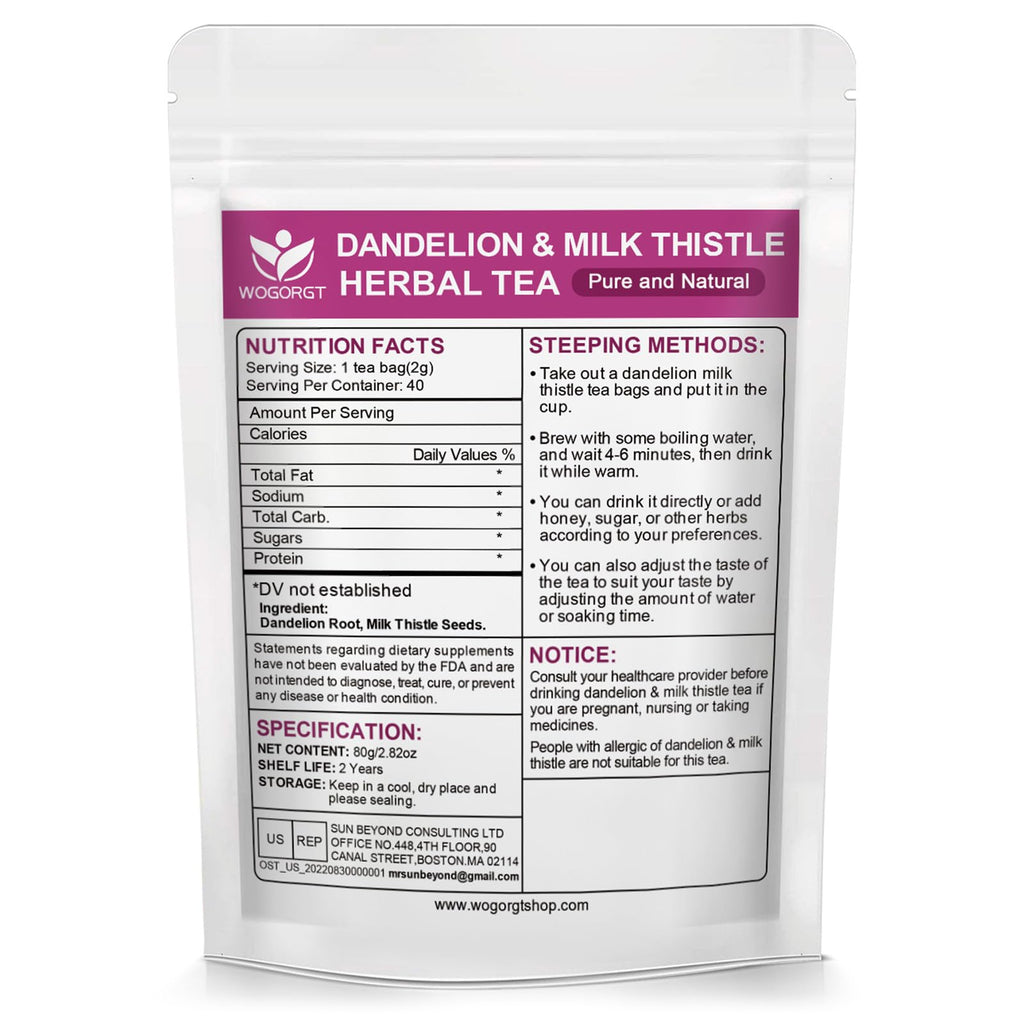 Dandelion root tea benefits