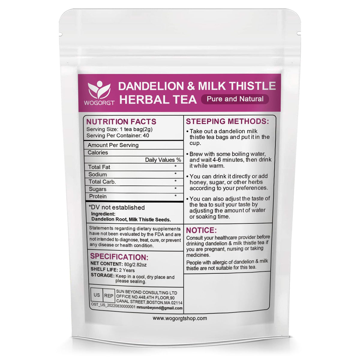 Dandelion root tea benefits