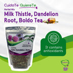 Dandelion root tea for detox