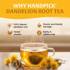 Dandelion root tea for detox