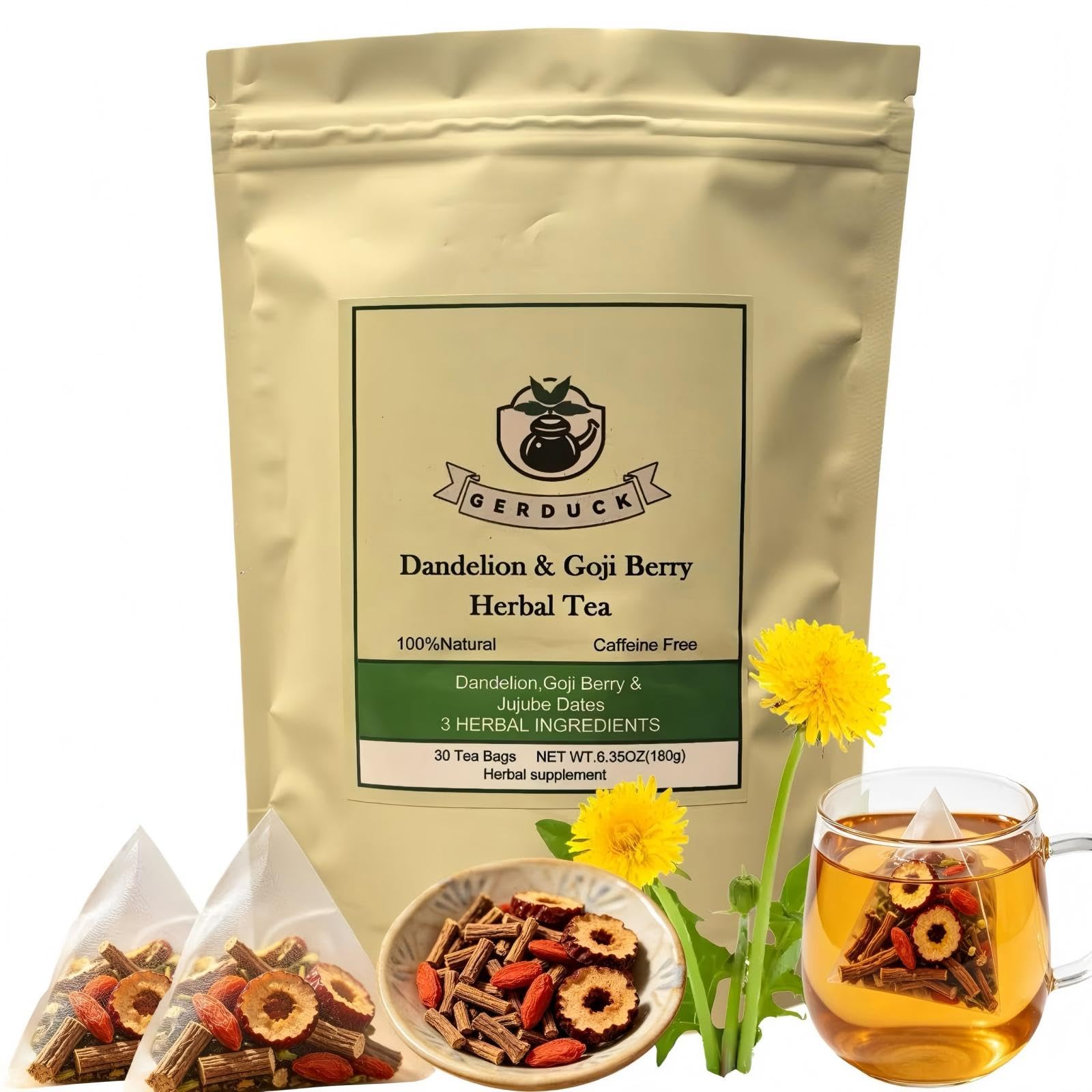 dandelion root tea for detox
