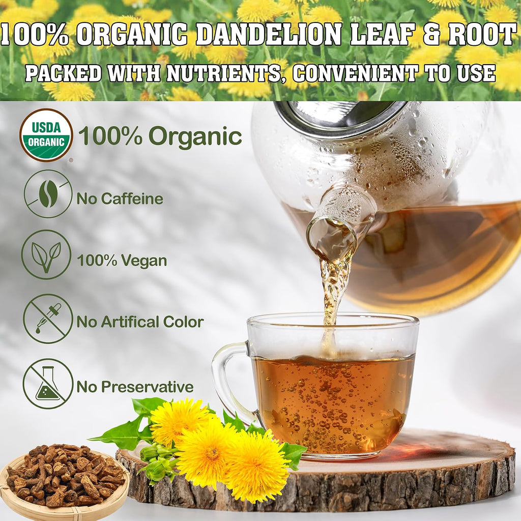 Dandelion root tea for digestion