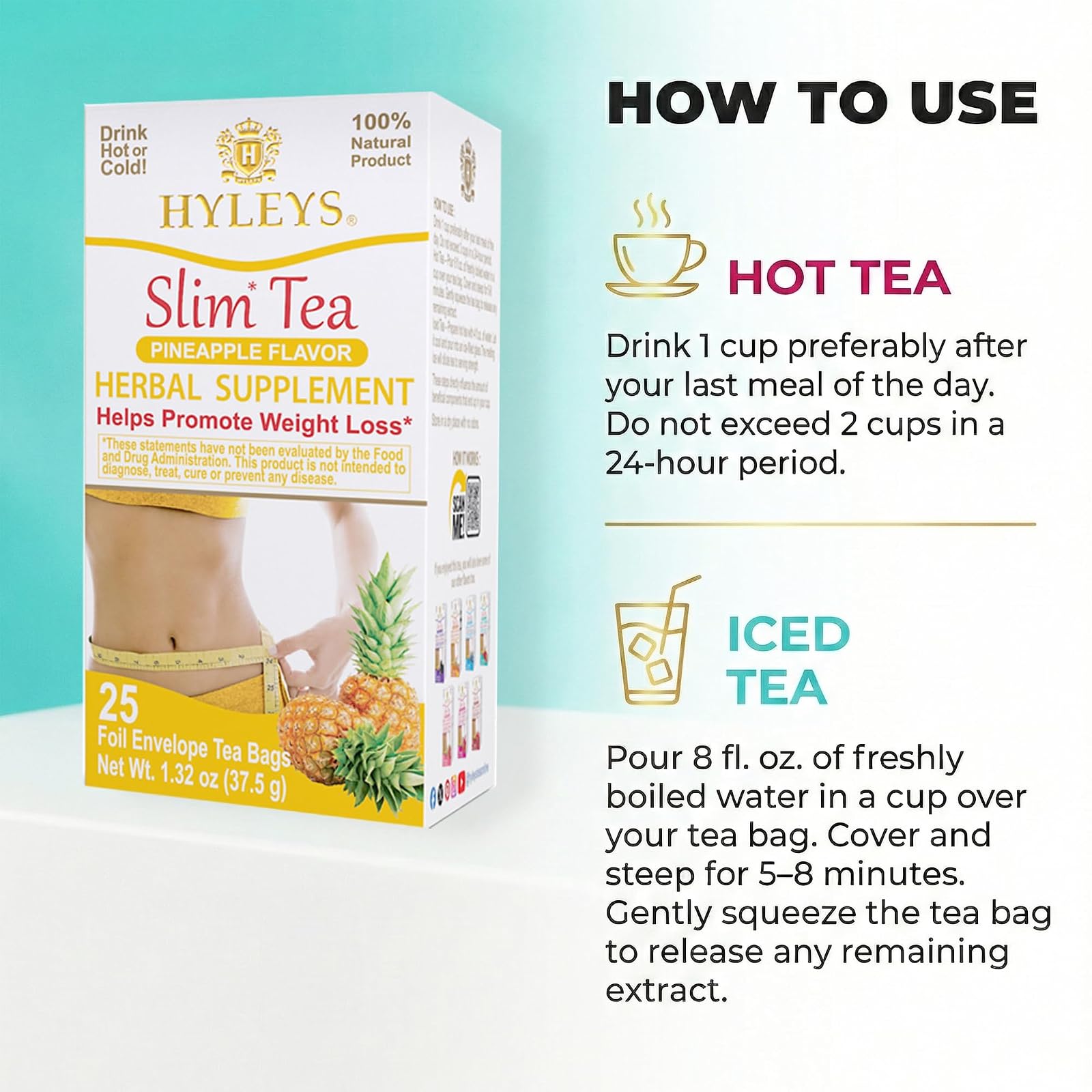 dandelion tea blend with pineapple