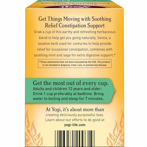 dandelion tea for constipation relief