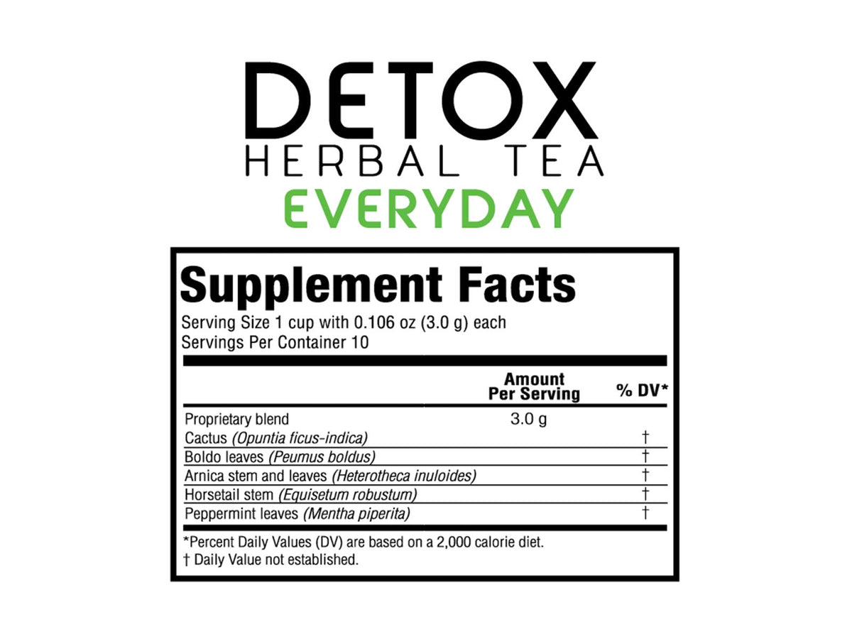 dandelion tea for detox benefits
