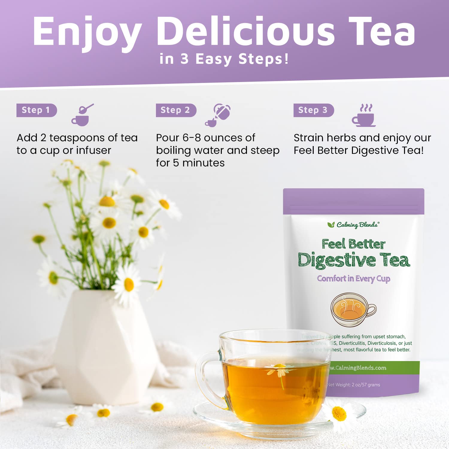 dandelion tea for gut health