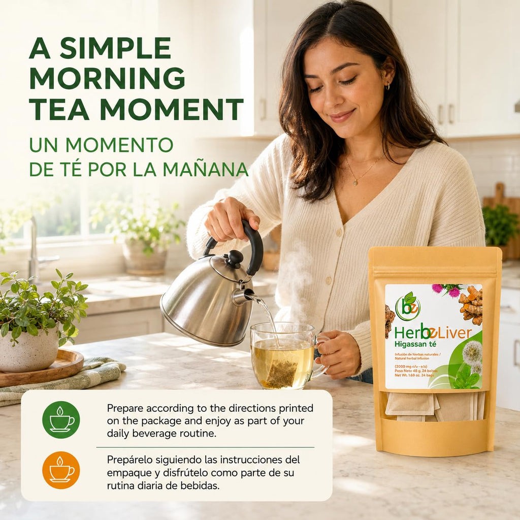 Dandelion tea for liver health
