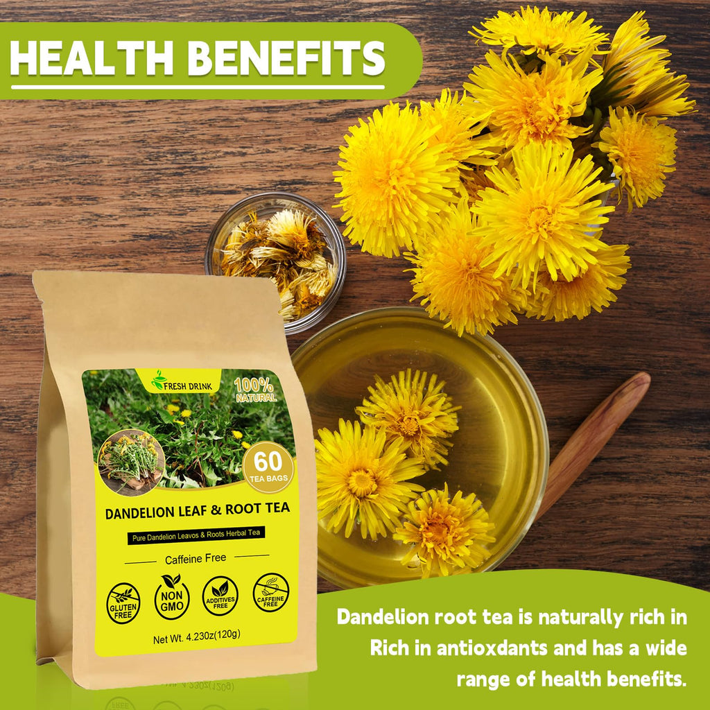 Dandelion tea for liver health