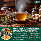 dandelion tea for lung health