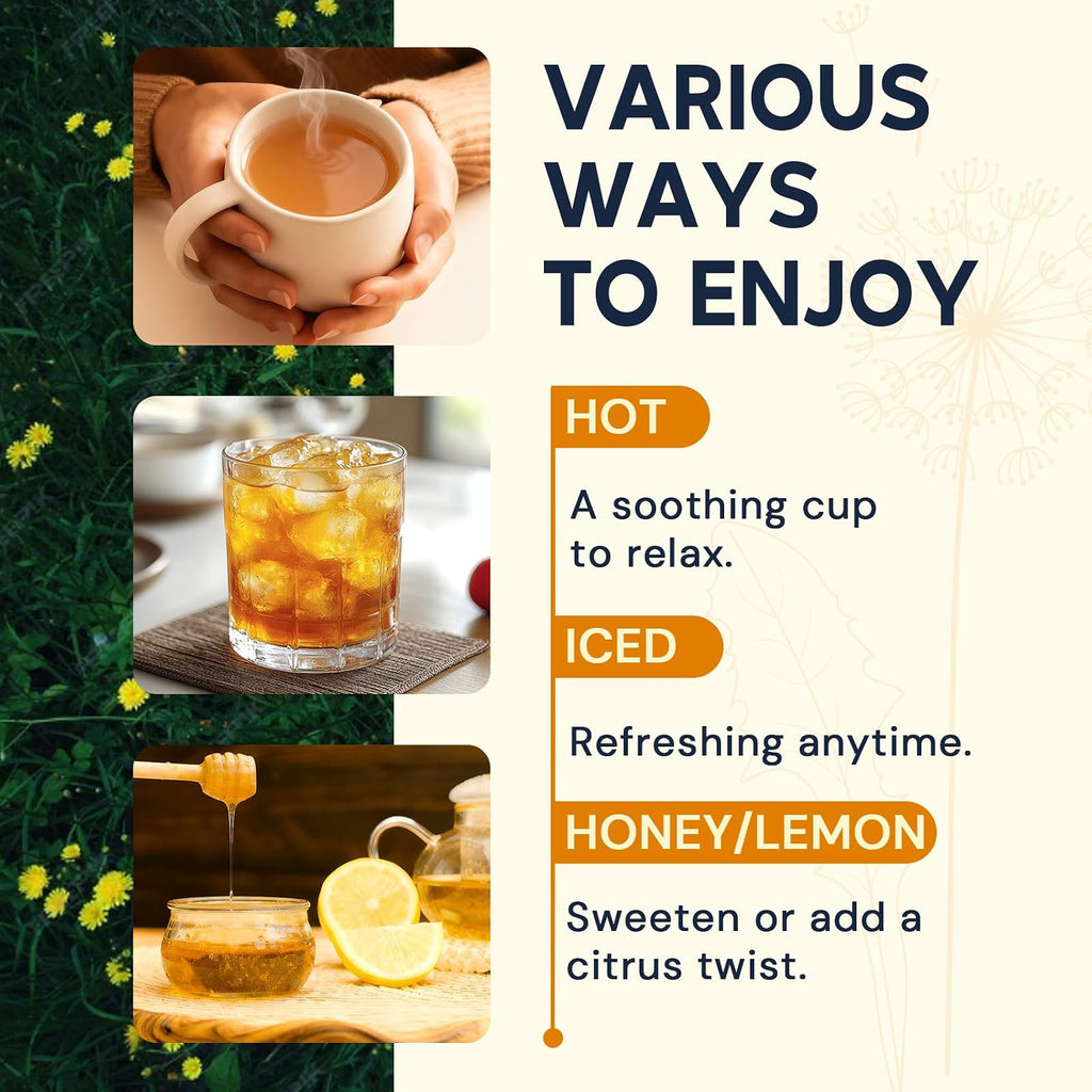 dandelion tea for overall wellness