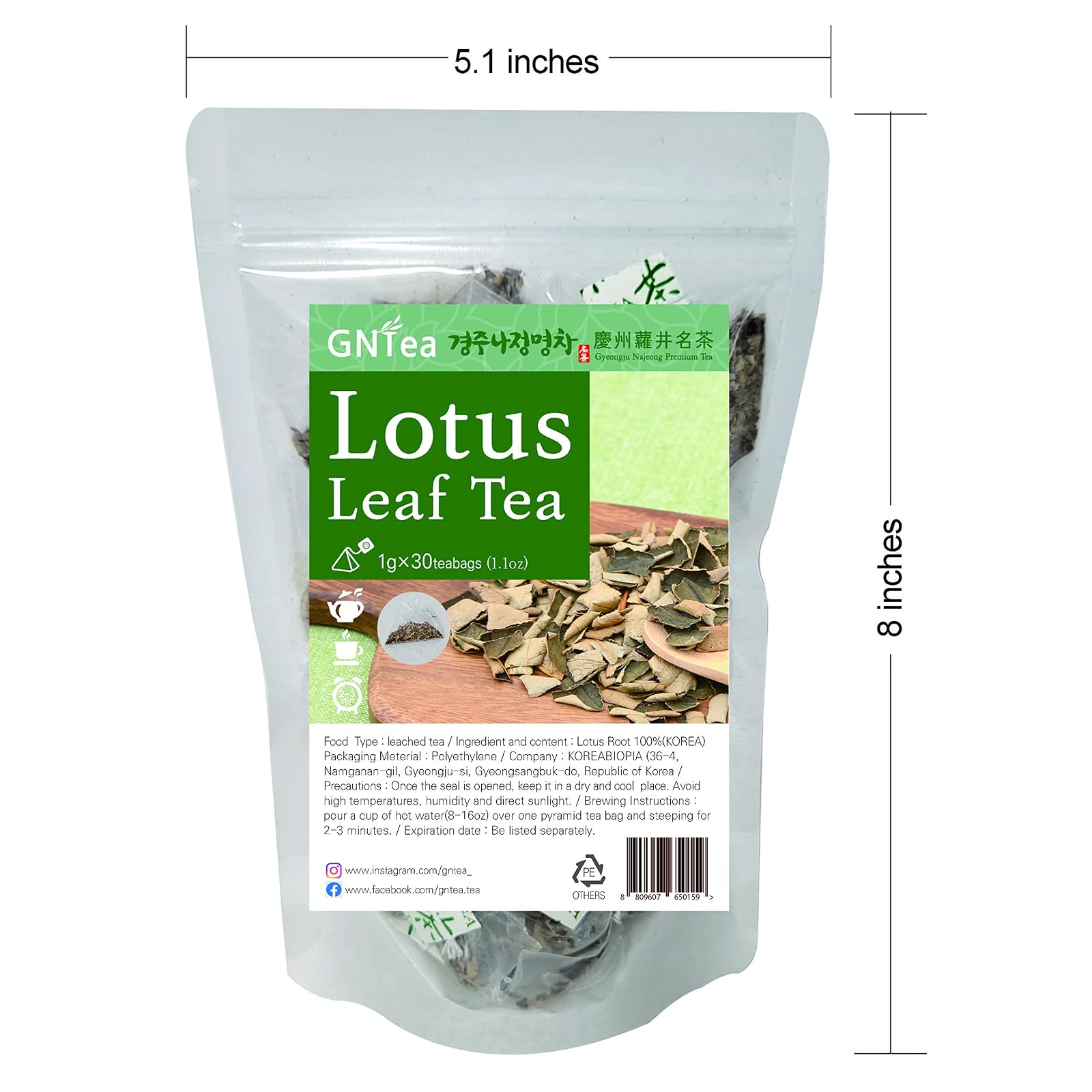 dandelion tea infused with lotus