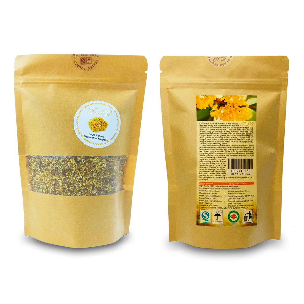 Dandelion tea with osmanthus flowers