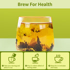 Dandelion Wolfberry tea for immune support