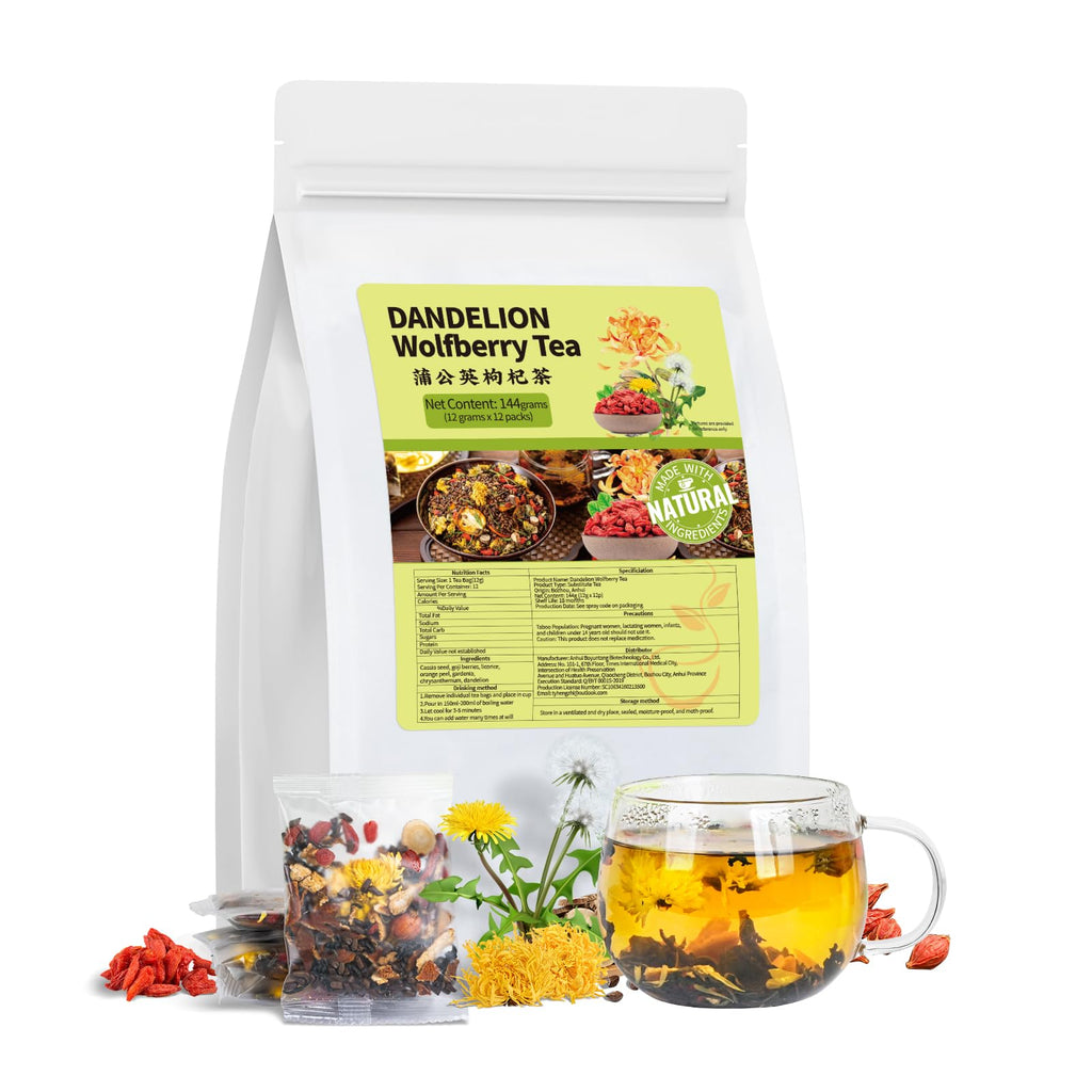 Dandelion Wolfberry Tea for wellness