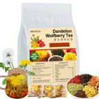 dandelion wolfberry tea packs