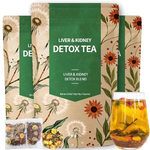 Dandelion Wolfberry Tea with herbal benefits