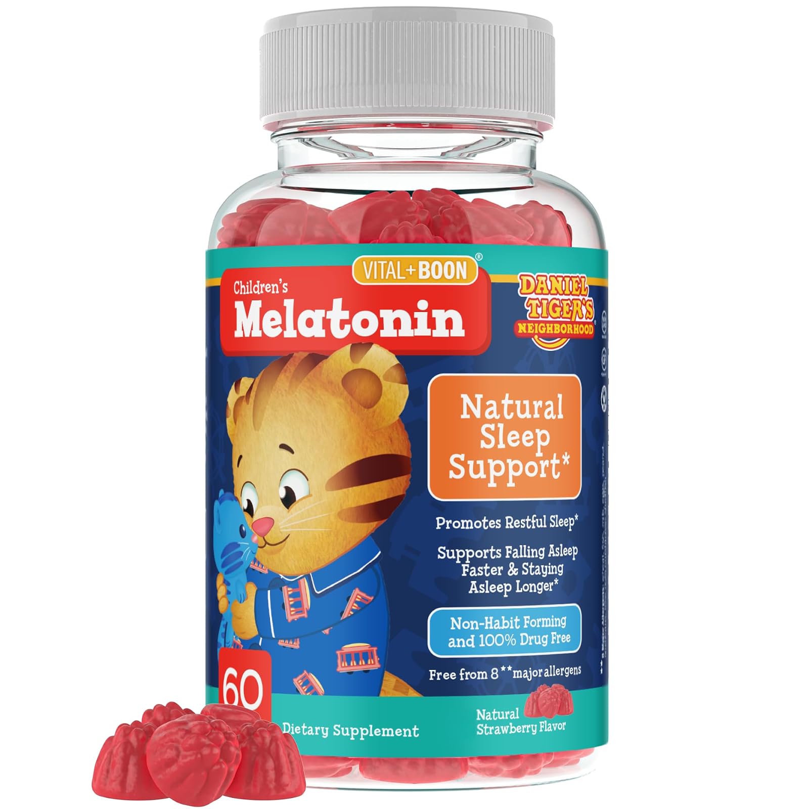 Daniel Tiger kids melatonin gummies