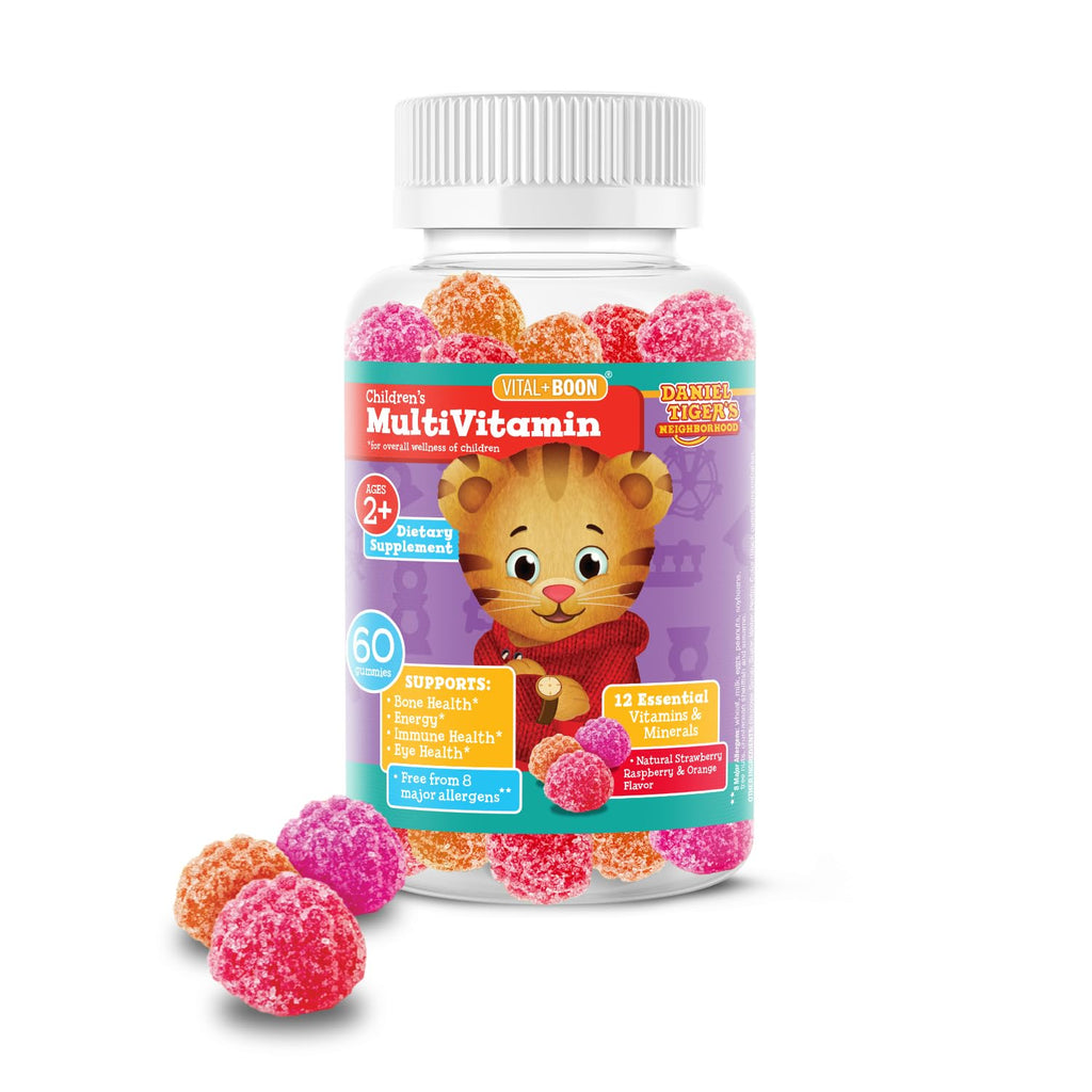 Daniel Tiger kids multivitamin gummies