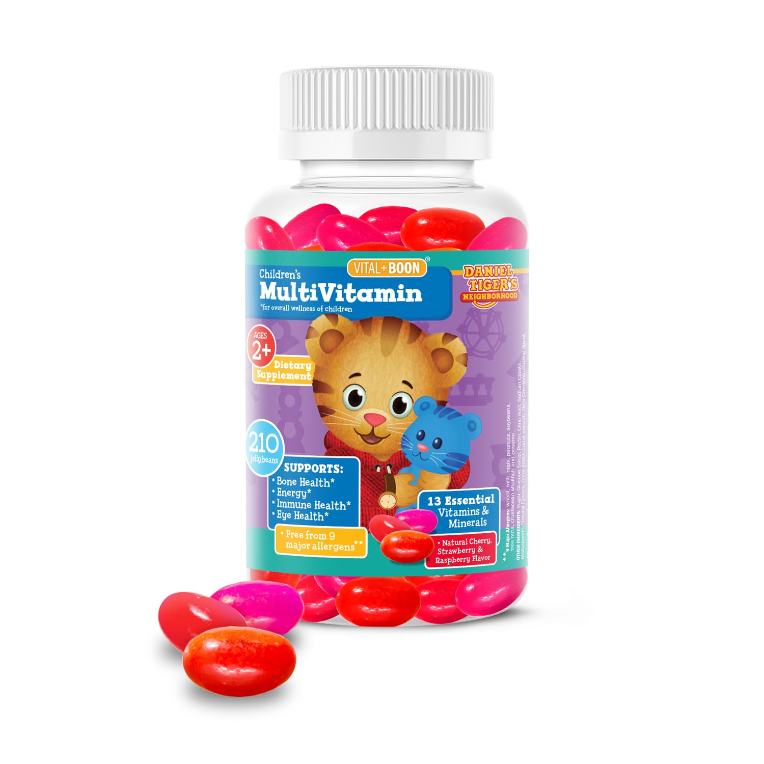 Daniel Tiger multivitamin jellybeans for kids