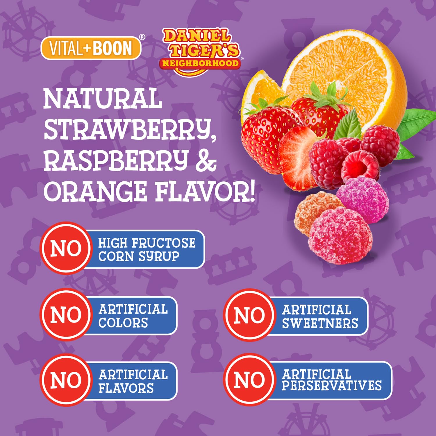 Daniel Tiger multivitamins for healthy growth