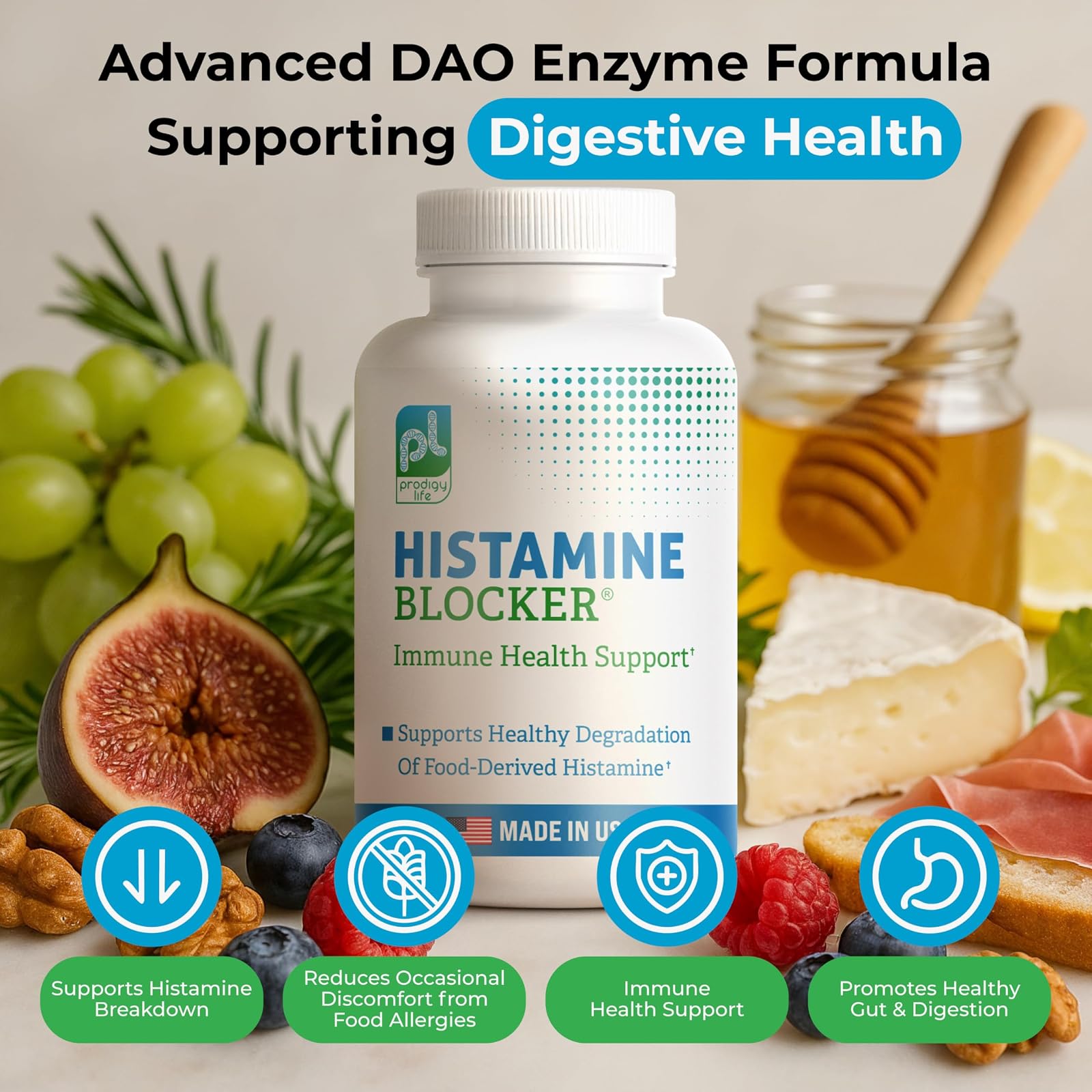 DAO enzyme capsules for digestion