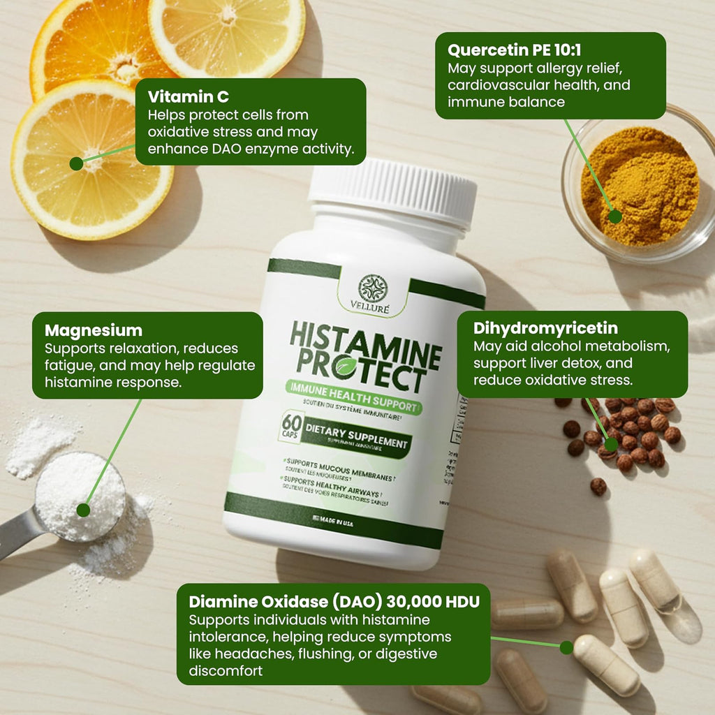 DAO enzyme for histamine intolerance