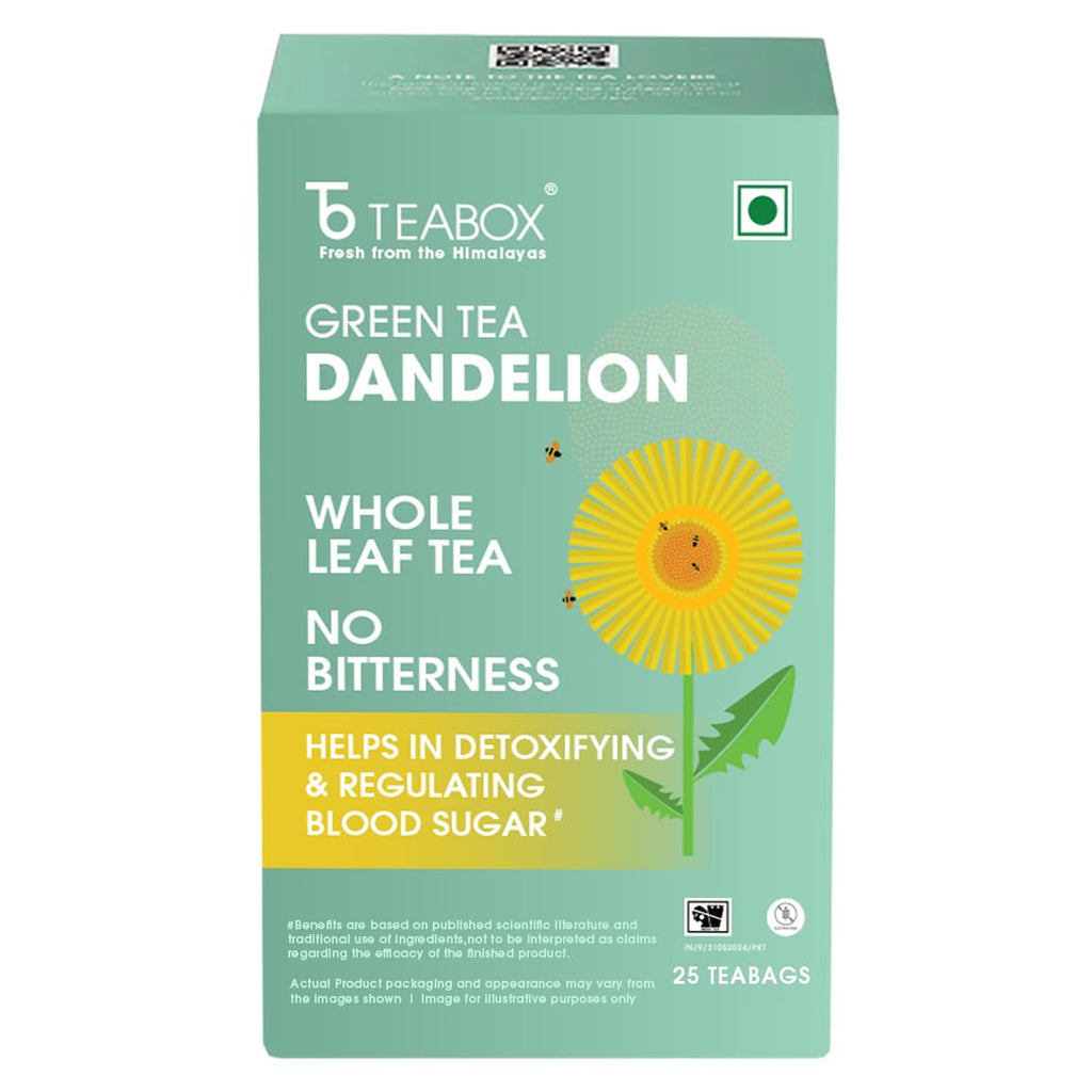 Darjeeling green tea with dandelion