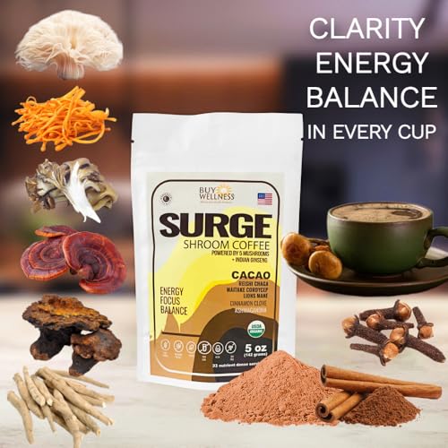 dark cacao with medicinal mushrooms