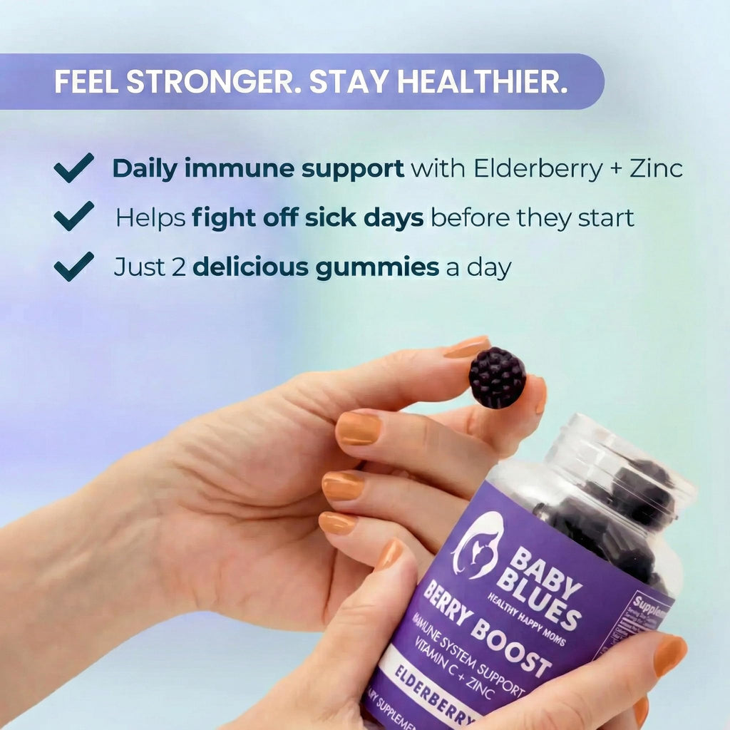 dark cherry flavour elderberry supplement