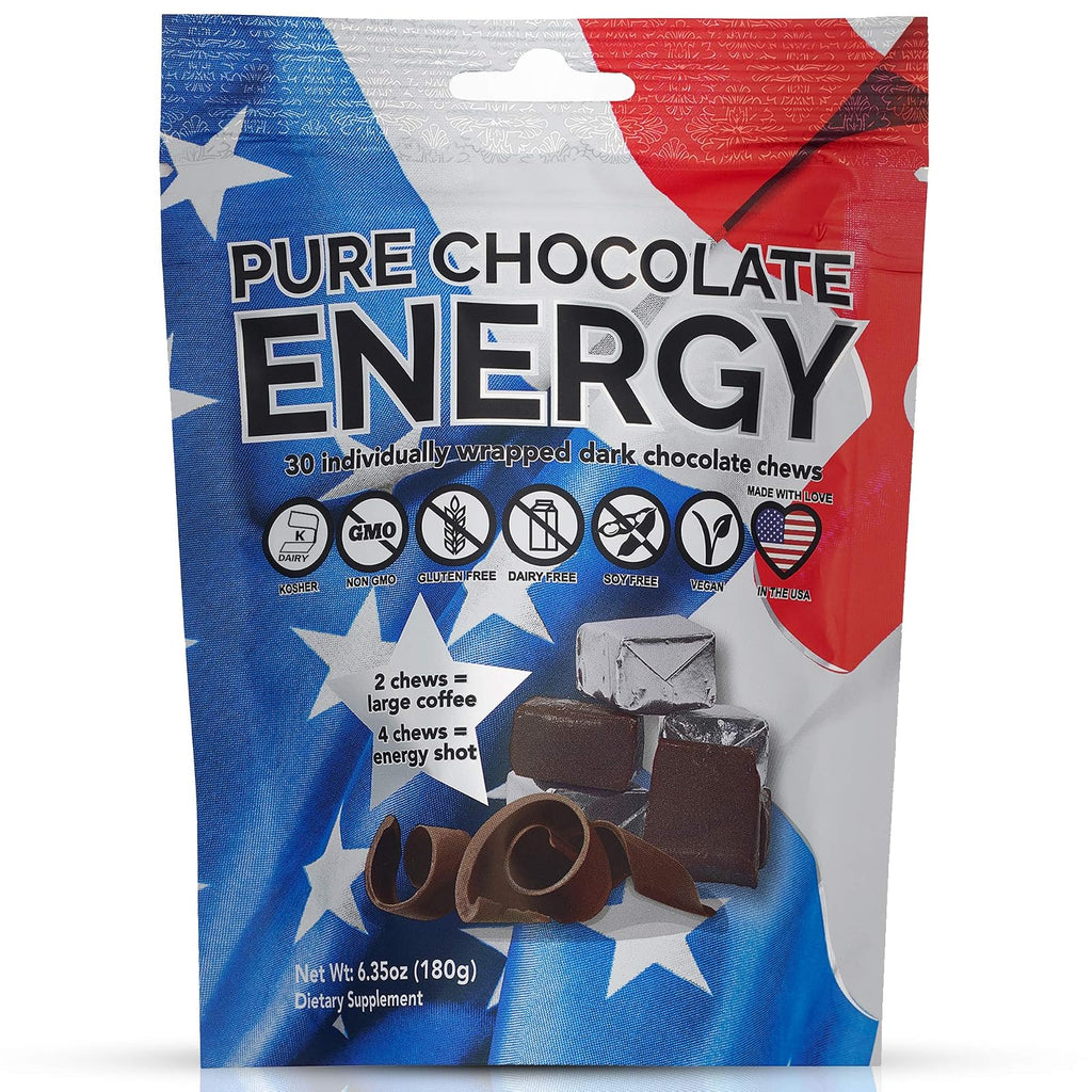 dark chocolate energy chews