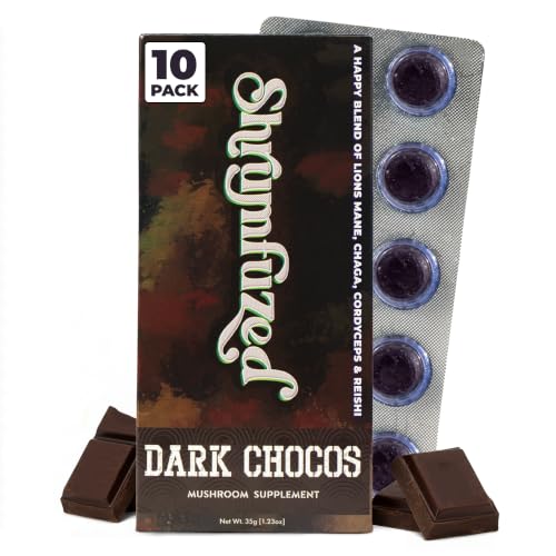 Dark chocolate with lion's mane