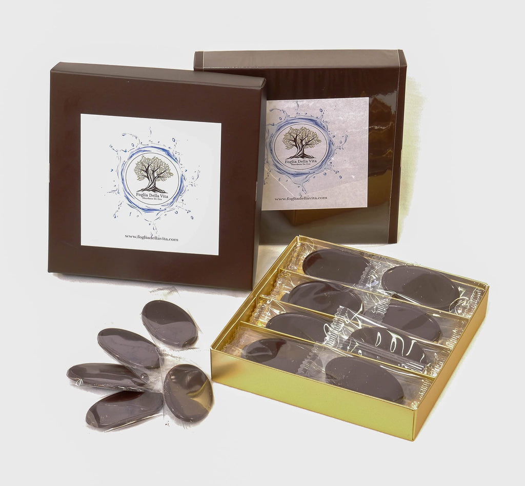 dark chocolate with olive leaf extract
