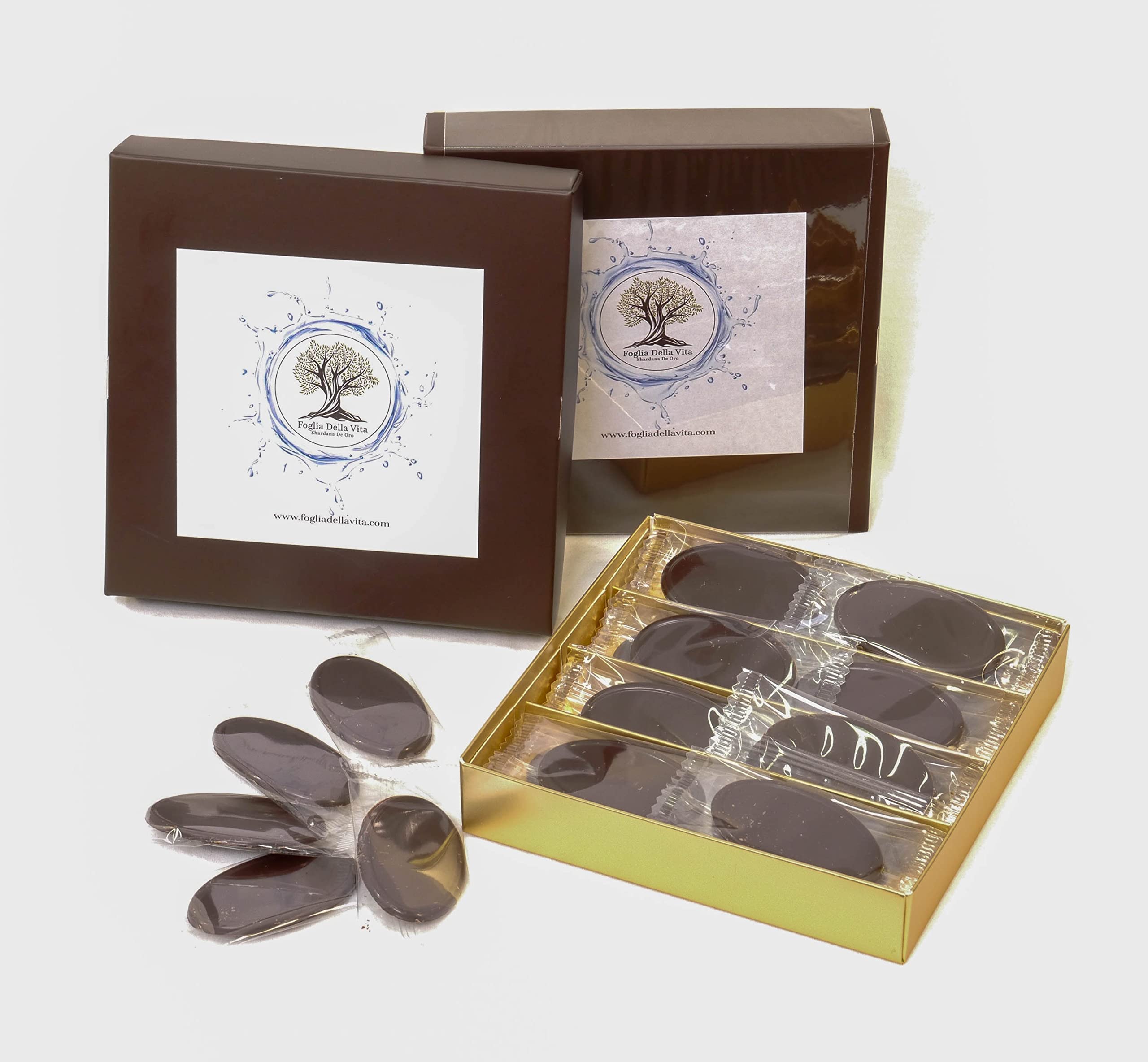 dark chocolate with olive leaf extract