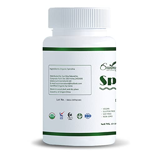 dark green spirulina for health